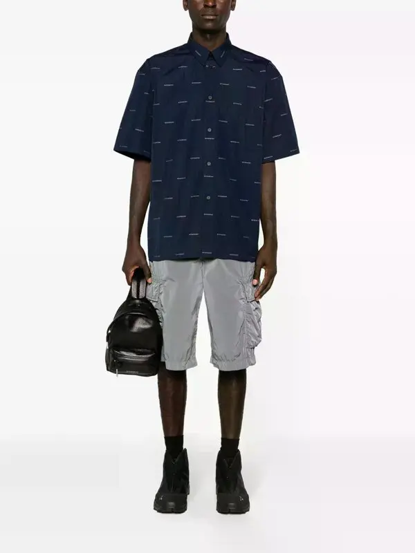 Givenchy Logo-print Cotton Shirt