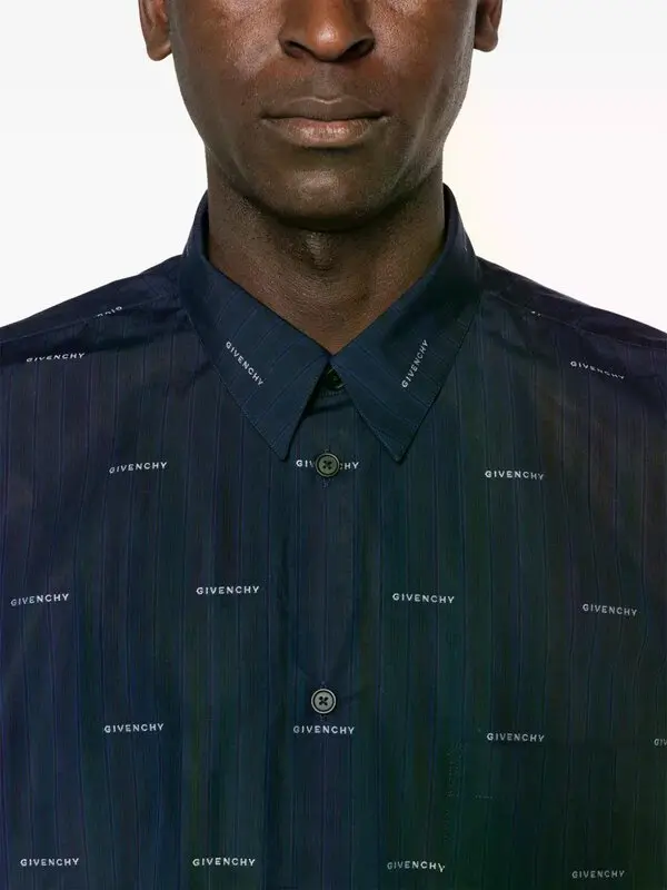 Givenchy Logo-print Cotton Shirt