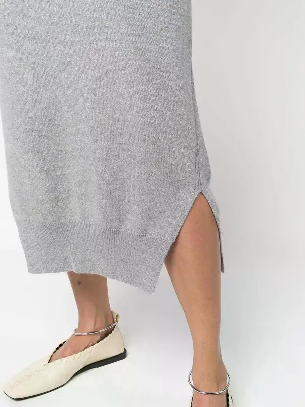 BARRIE High-waisted Knit Skirt