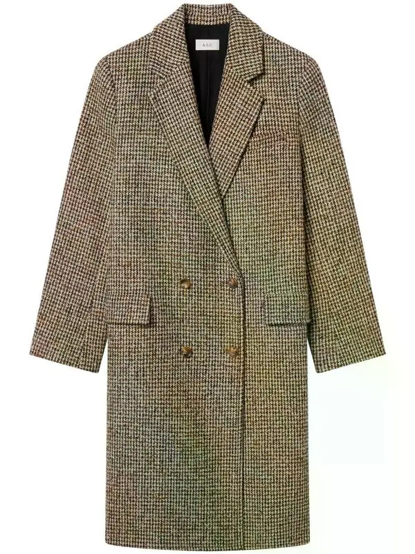 A.L.C. Tanner Houndstooth Coat