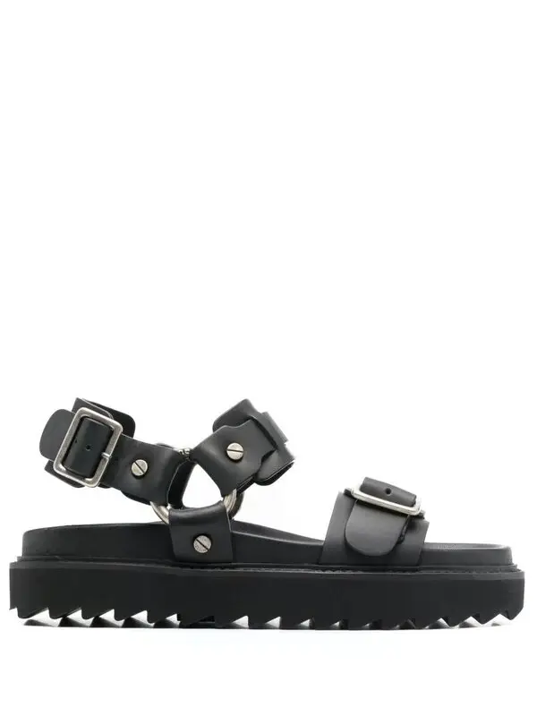 Acne Studios Buckle-fastening Leather Sandals