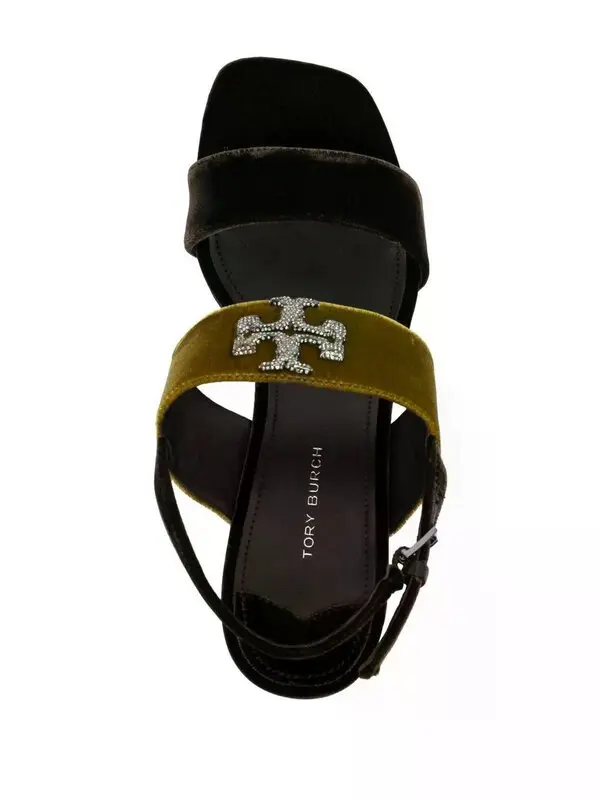 Tory Burch Logo-appliqué Leather Sandals