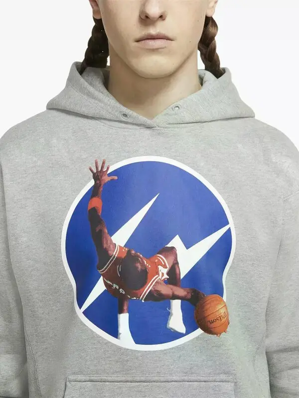JORDAN Fragment Image Hoodie