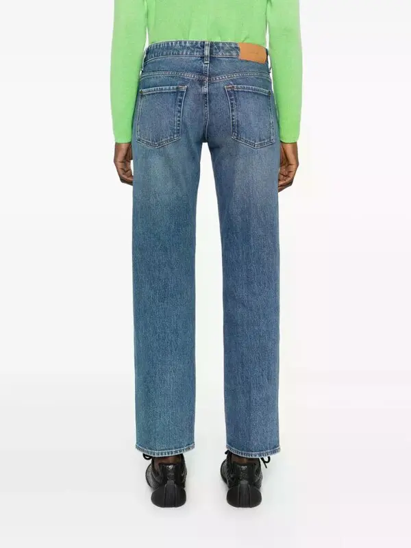 7 For All Mankind Calie Straight-leg Jeans In Imperial