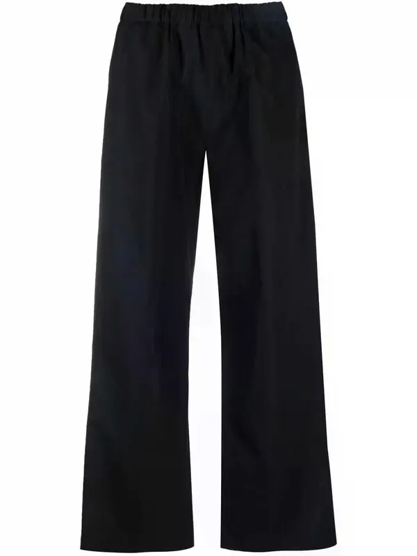 Aspesi Poplin Wide-leg Trousers