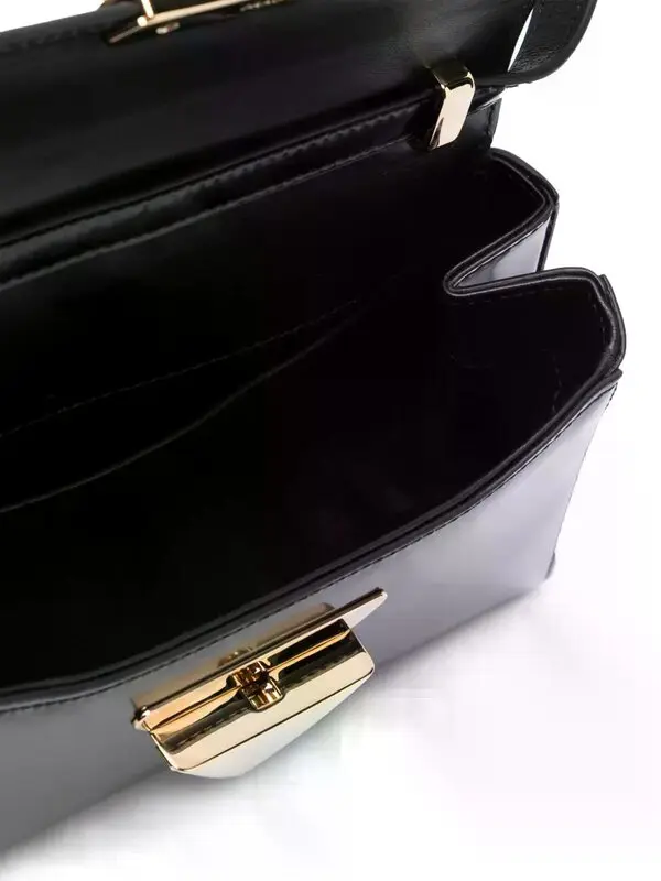 Prada Triangle-logo Leather Shoulder Bag