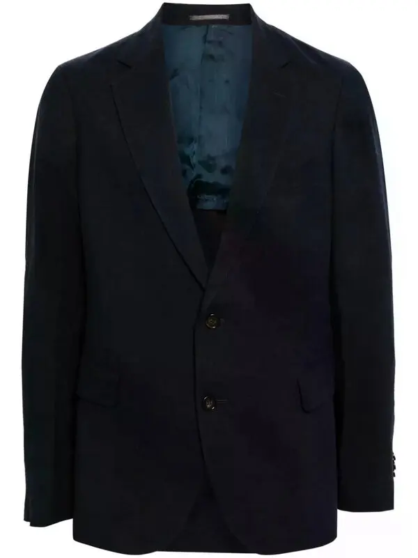 N.peal Amalfi Linen Single-breasted Blazer