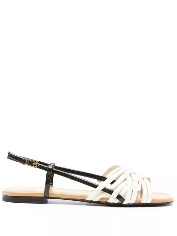 Tory Burch Leather Slingback Sandals