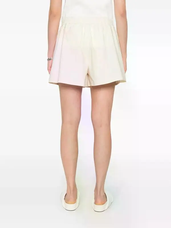 Moncler Logo-appliqué Poplin Shorts