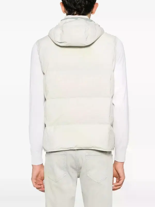 Eleventy Hooded Padded Gilet
