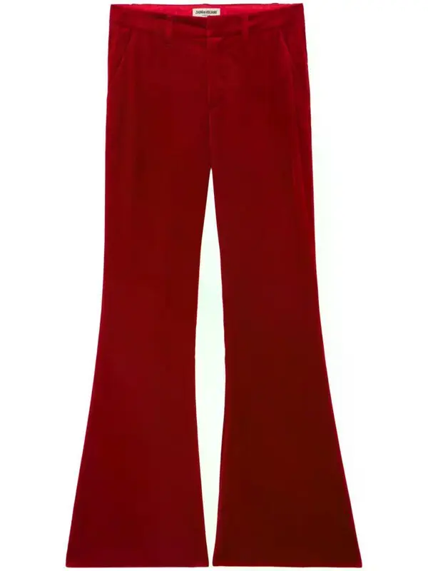 Zadig&Voltaire Prevy Flared Velvet Trousers