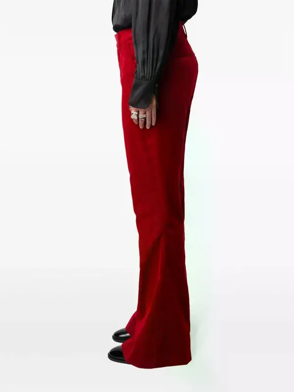 Zadig&Voltaire Prevy Flared Velvet Trousers