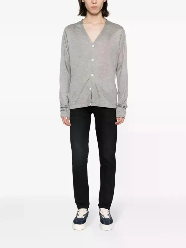 PRIVATE STOCK LABS The Constantine Mélange-effect Cardigan