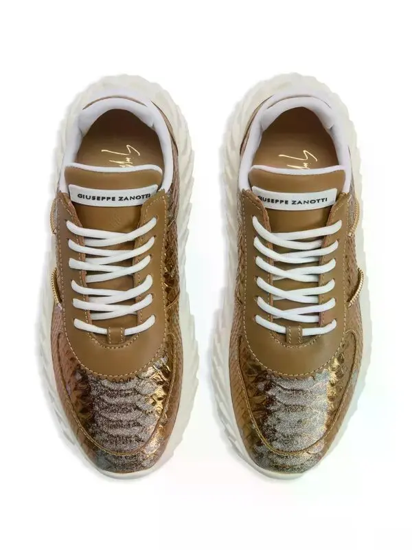 GIUSEPPE ZANOTTI Urchin Trainers - Brown