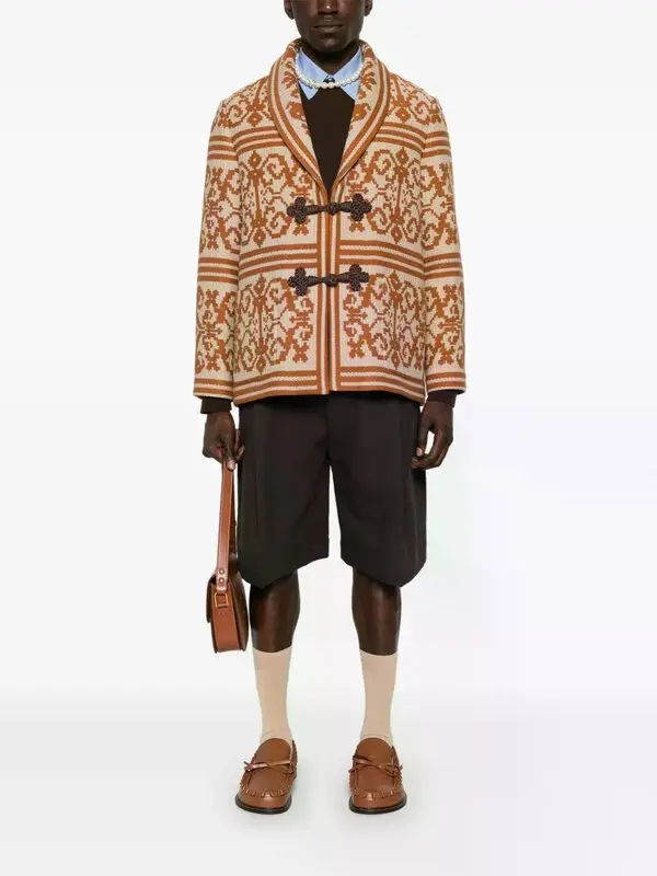 Valentino Garavani Jacquard Jacket - Brown