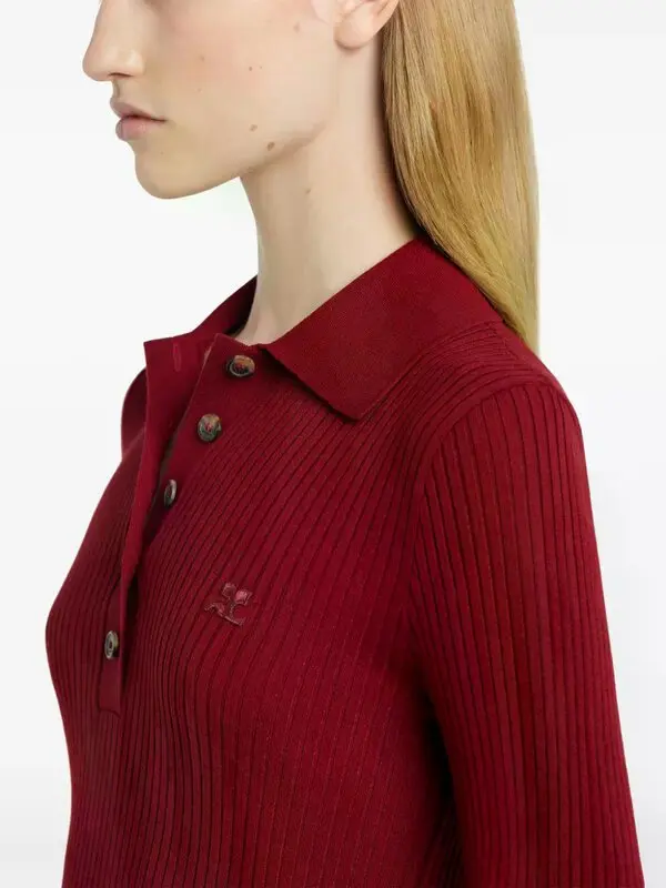 COURREGES Iconic Polo Shirt