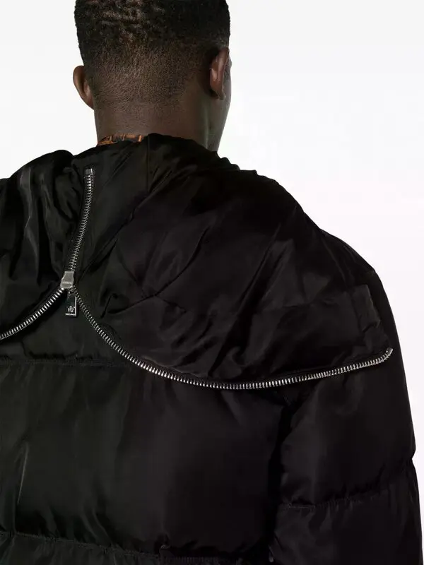 Versace Zip-detail Puffer Jacket