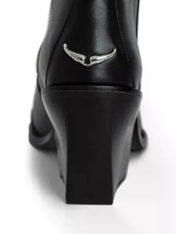Zadig&Voltaire Cara 70mm Leather Boots