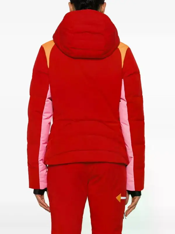 Rossignol Panelled Down-feather Jacket - Red