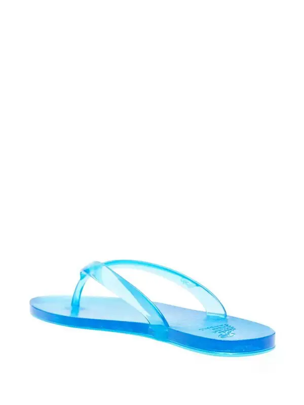ANCIENT GREEK SANDALS Jelly Flip Flops - Blue