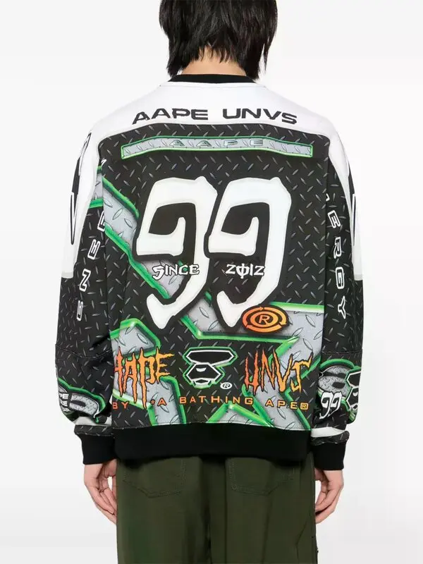 AAPE BY *A BATHING APE Graphic-print Sweatshirt