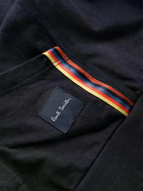 Paul Smith Cotton Zip-up Hoodie With Rainbow Motif