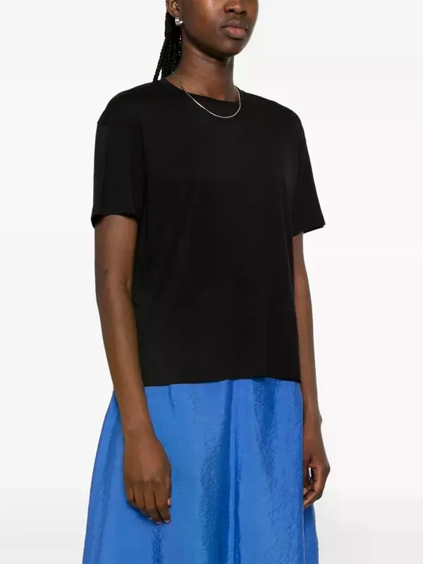 TOTEME Short-sleeve T-shirt - Black