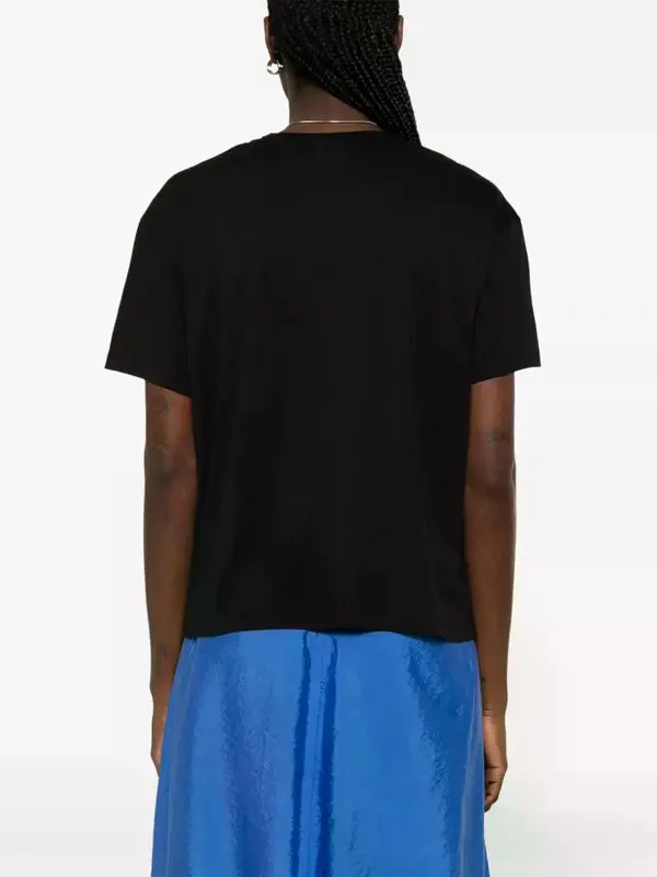 TOTEME Short-sleeve T-shirt - Black