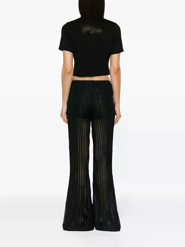 Simone Rocha Bow-detail Cotton Dress - Black