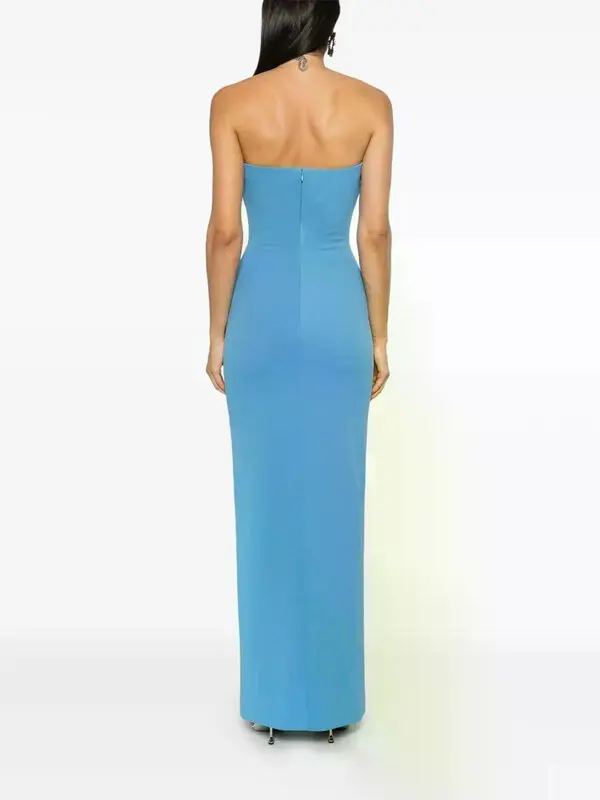 Solace London Bysha Maxi Dress - Blue