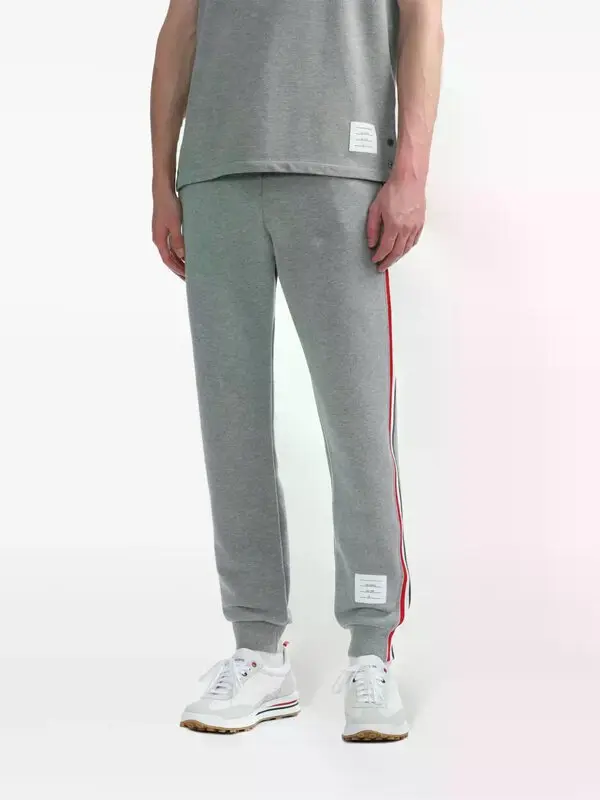 Thom Browne Rwb Stripe-trimmed Track Pants