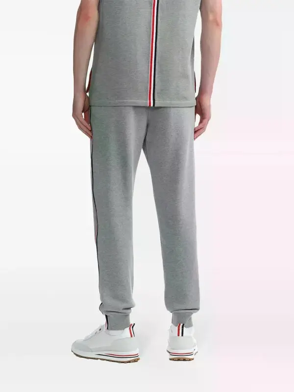 Thom Browne Rwb Stripe-trimmed Track Pants