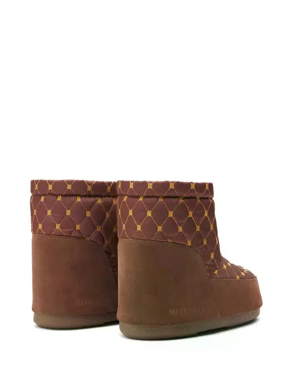 Moon Boot Icon Low Quilted Boots - Brown