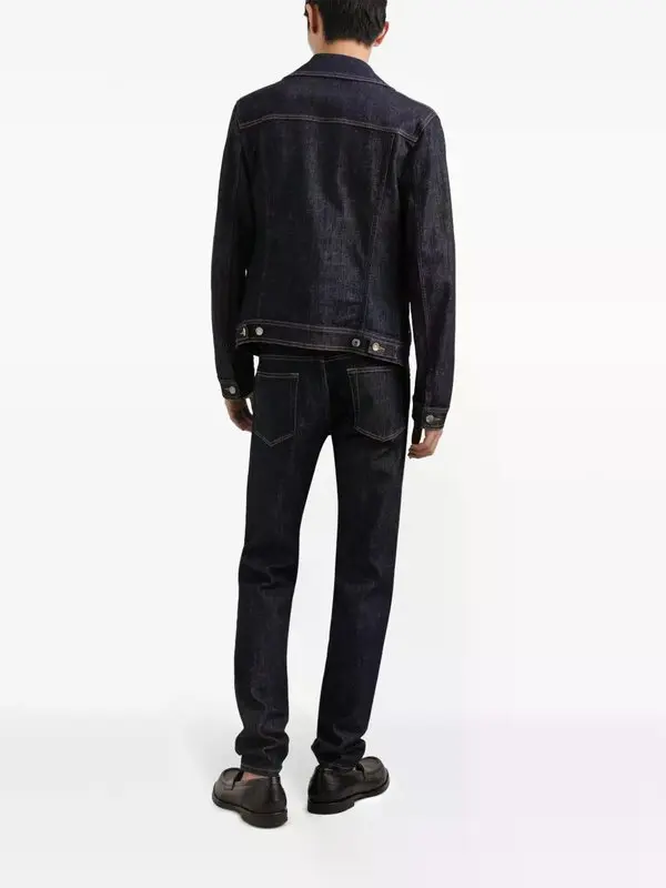 Dolce & Gabbana Logo-appliqué Skinny Jeans
