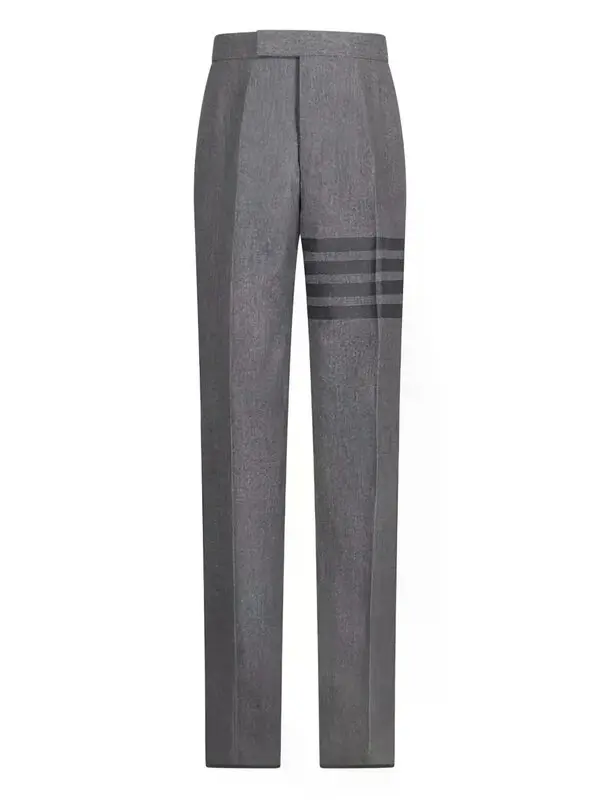 Thom Browne Tonal 4-bar Flannel Trousers