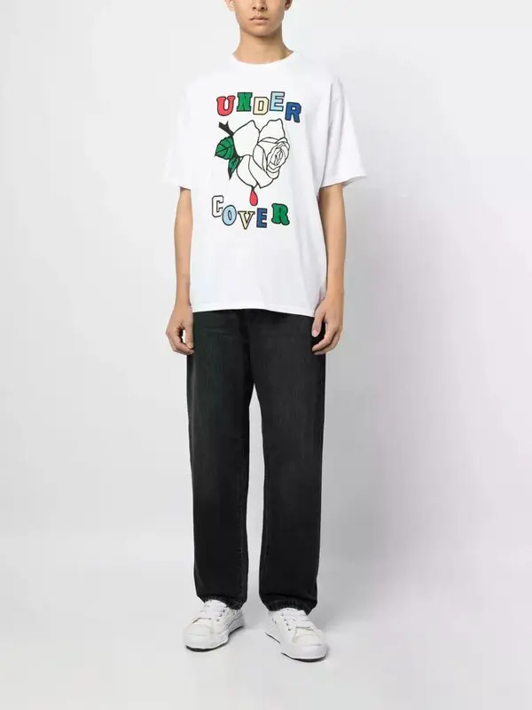 Undercover Rose Cotton T-shirt