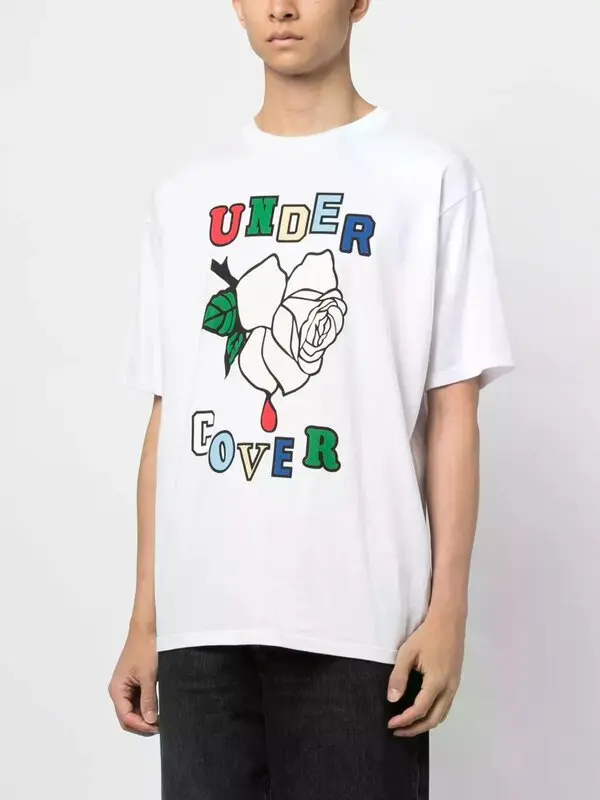 Undercover Rose Cotton T-shirt