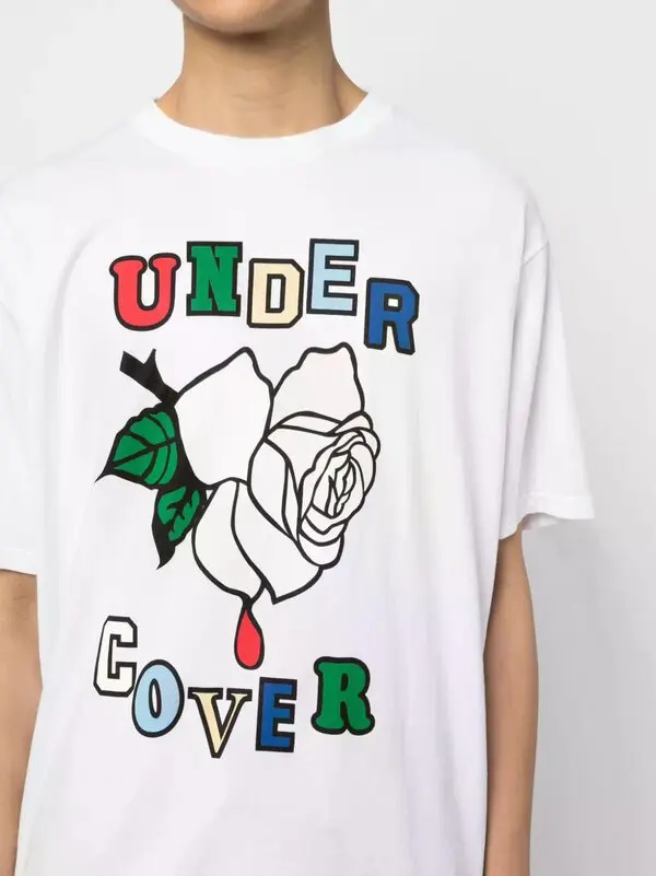 Undercover Rose Cotton T-shirt
