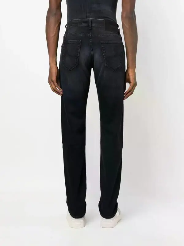 Jacob Cohen Low-rise Straight-leg Jeans - Blue