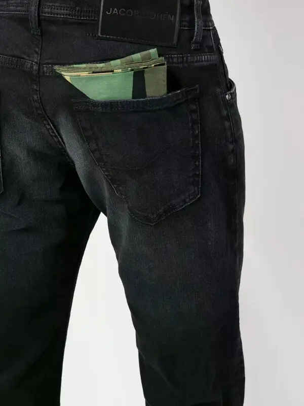 Jacob Cohen Low-rise Straight-leg Jeans - Blue