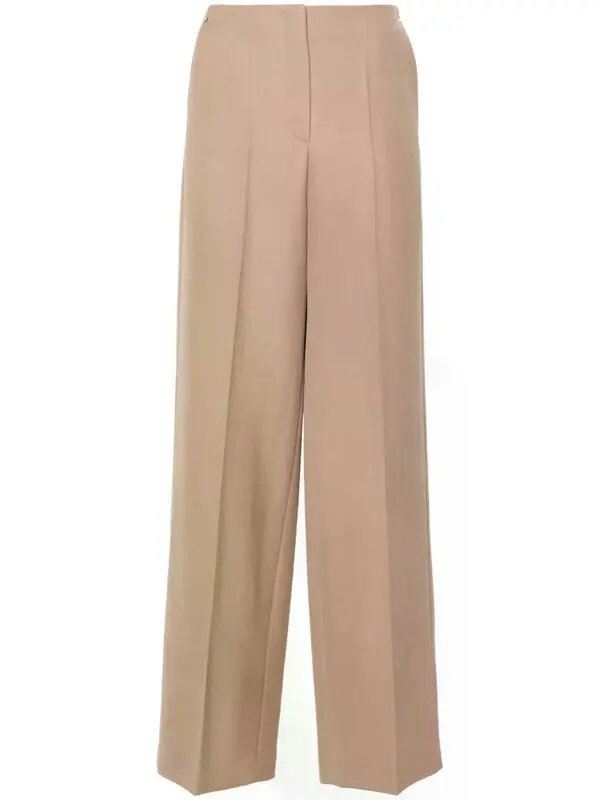 Fendi Grain-de-poudre Wool Trousers
