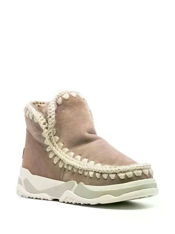 Mou Calf Suede High-top Sneakers