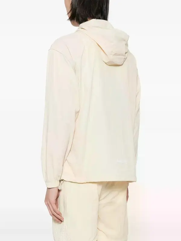 GROUND ZERO Logo-print Lightweight Jacket - Neutrals