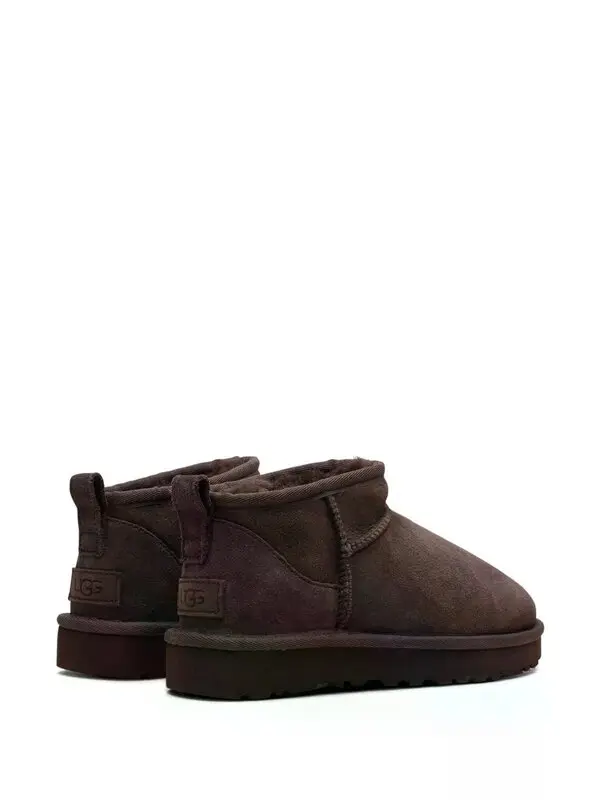 UGG Classic Ultra Mini Suede Boots - Brown