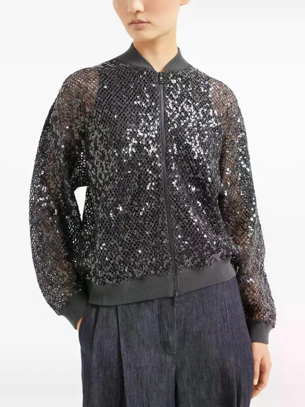 Brunello Cucinelli Sequinned Jacket