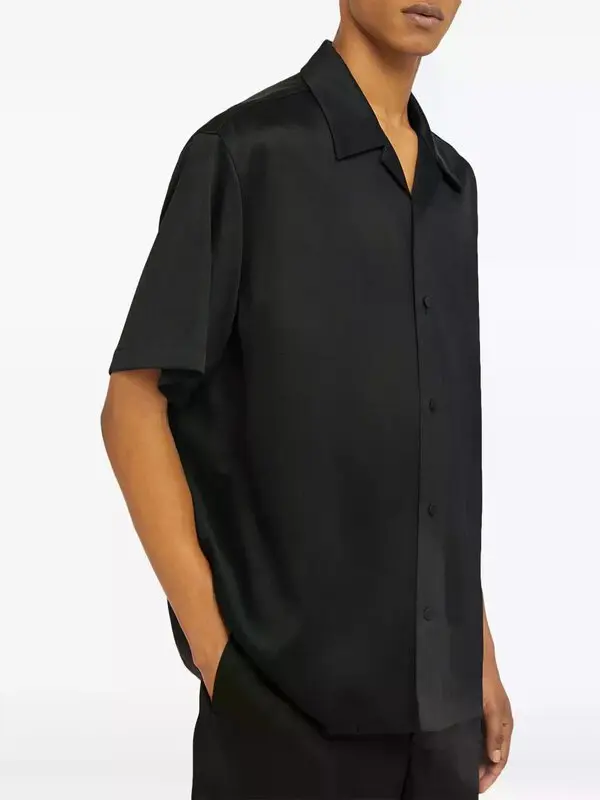 JIL SANDER Short-sleeve Notched-collar Shirt