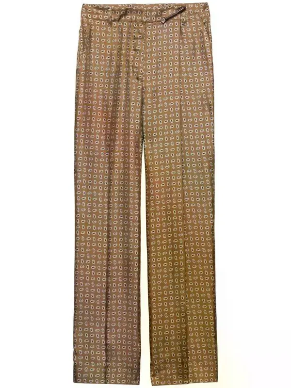 Prada High-waist Twill Pants