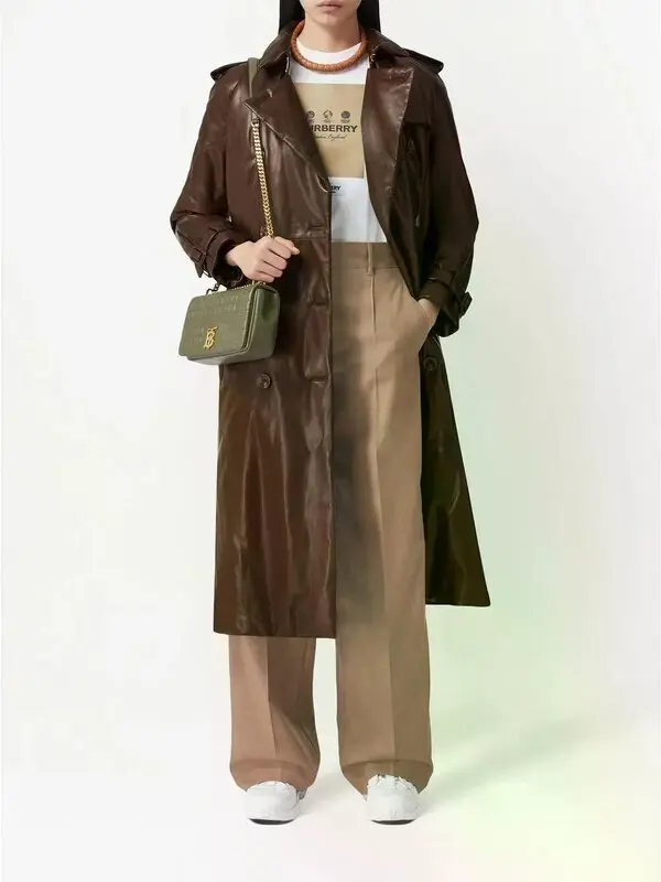 Burberry Wide-leg Wool Trousers