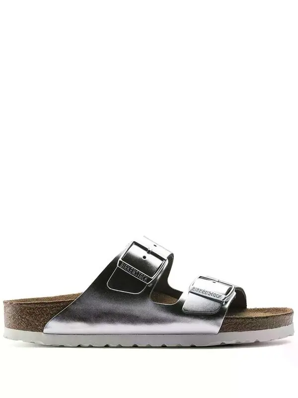 BIRKENSTOCK Arizona Sandals - Silver
