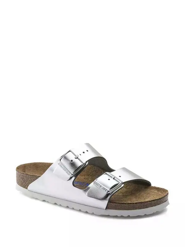 BIRKENSTOCK Arizona Sandals - Silver
